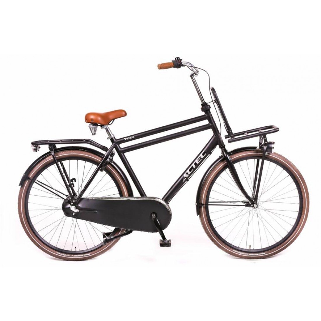 Altec Vintage 28 inch Transportfiets Heren Zwart 61cm